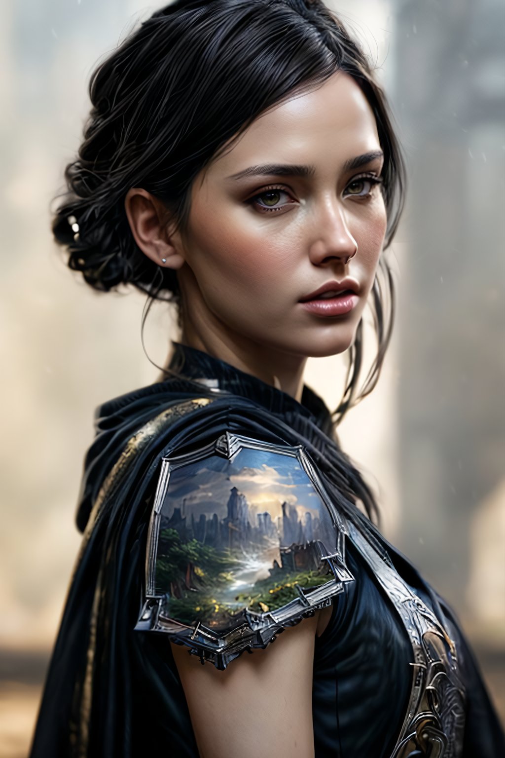 Stable Diffusion prompt: modelshoot style, (extremely det...