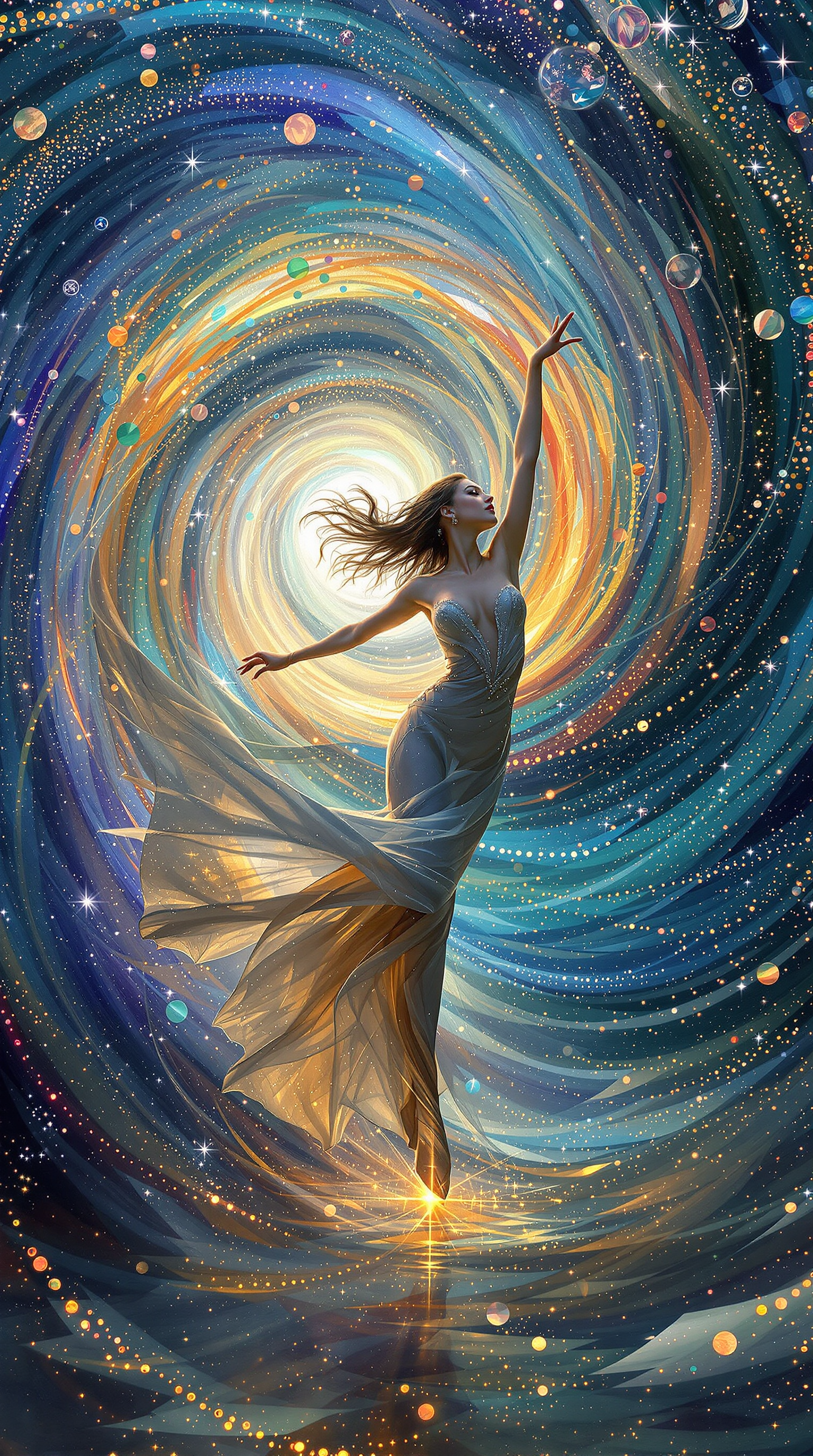 FLUX prompt: A pretty, graceful dancer with a lithe figur...