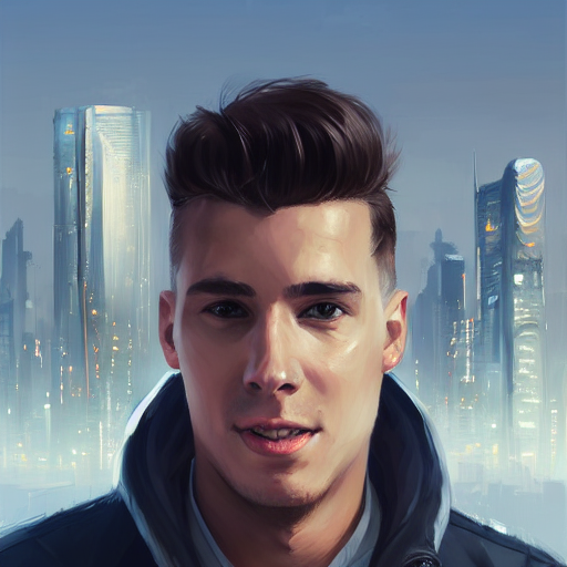 Stable Diffusion prompt: portrait of a young man by Greg ...