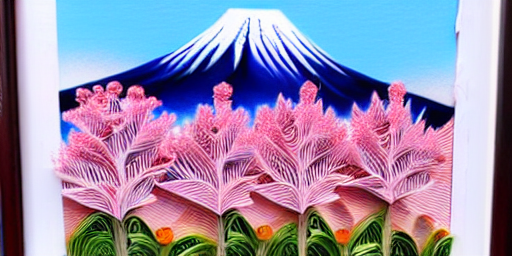 Stable Diffusion prompt: Paper quilling, paper cut art, p...