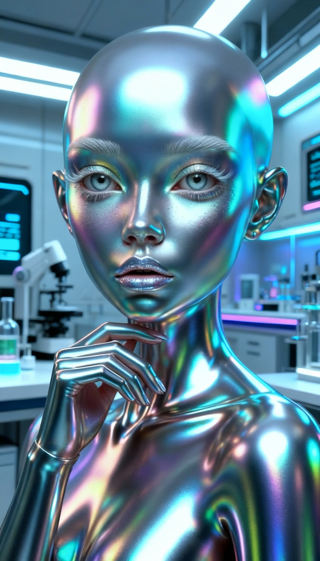 Seedream 4 prompt: Eliminate all openings within this rob...