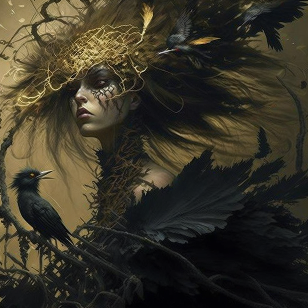 Midjourney prompt: a stunning interpretation of a beautif...
