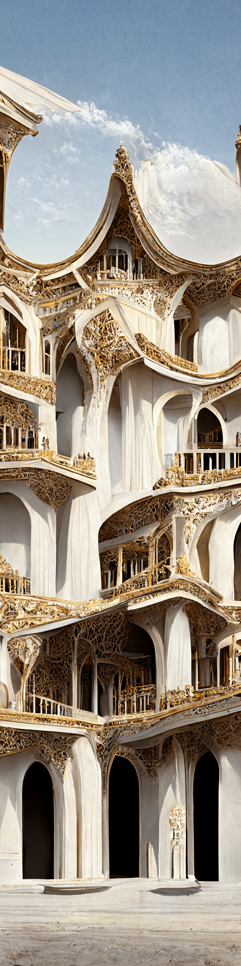 Midjourney prompt: A grandiose palace with intricate deta...