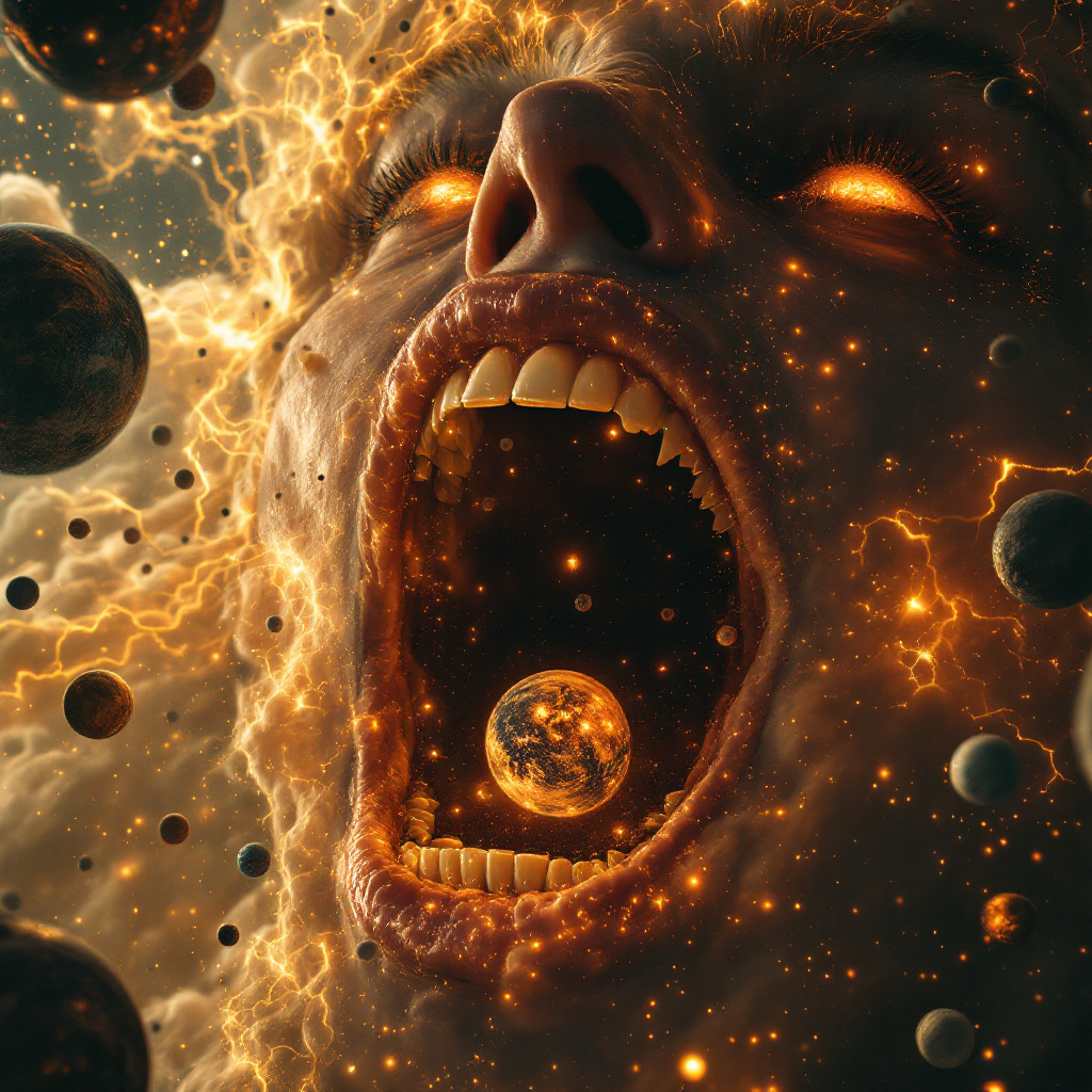 FLUX prompt: enormous giantess Jodie Whittaker bigger tha...