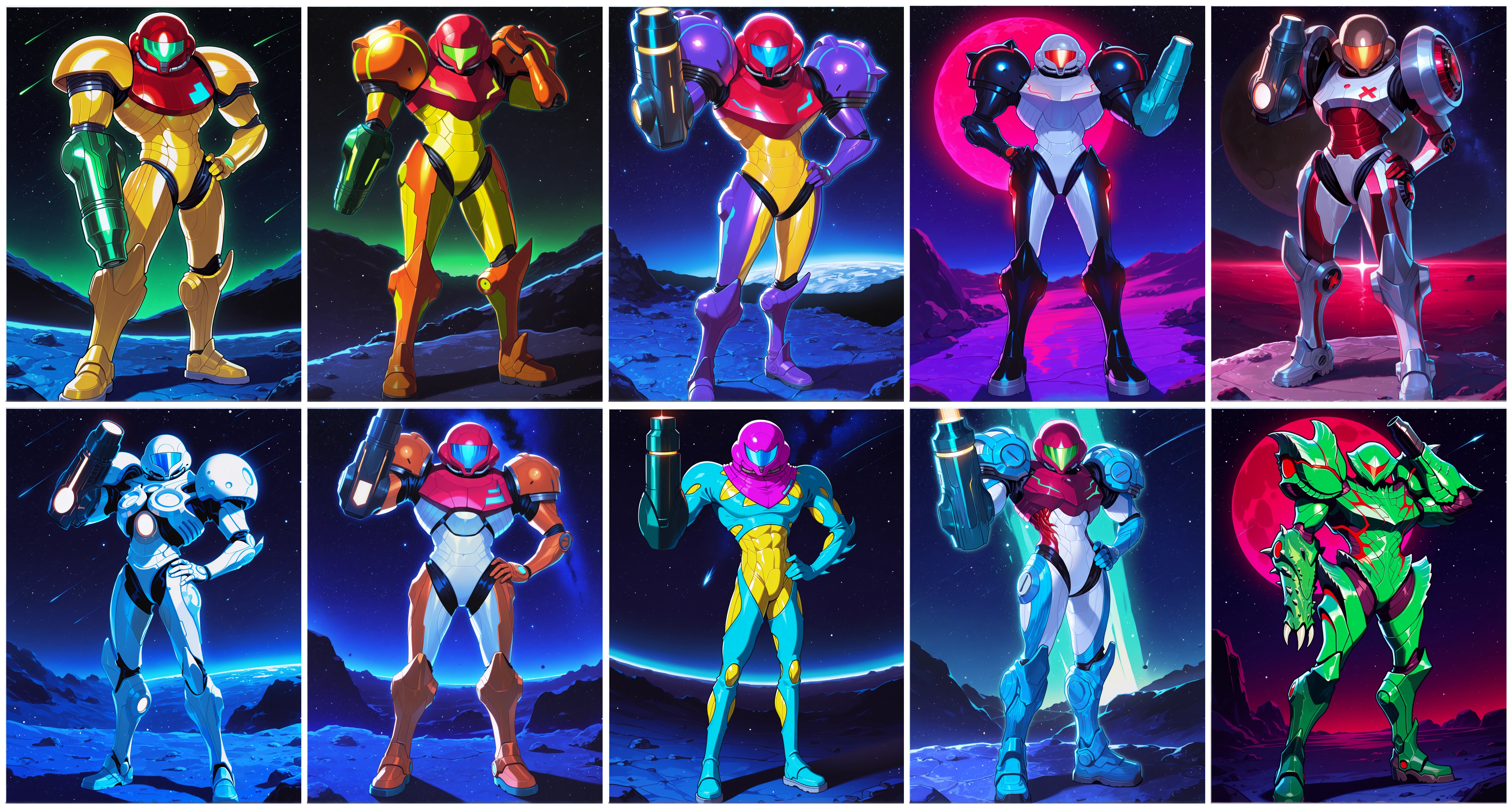 Best Samus Aran Suit Pack (Metroid) Models | PromptHero
