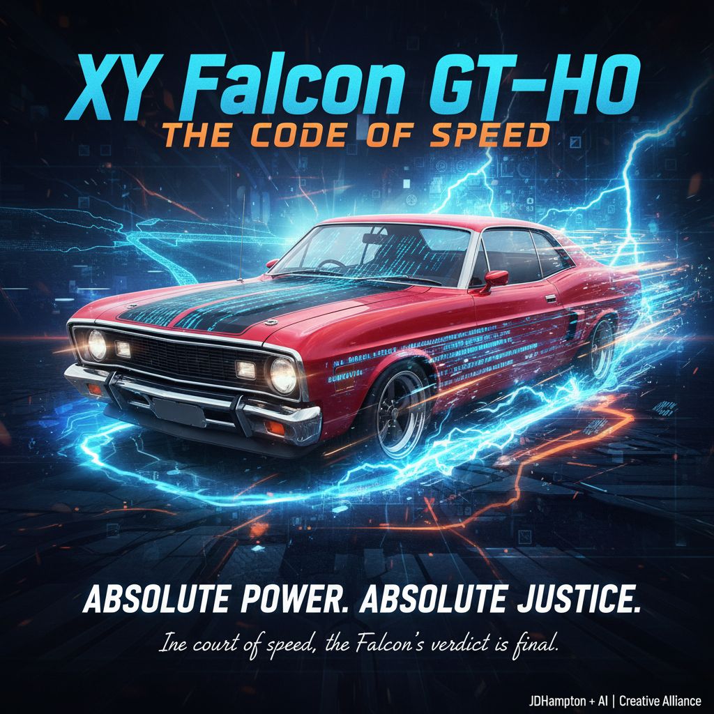 Nano Banana prompt: A Powerful Fusion Ford Falcon** and ...