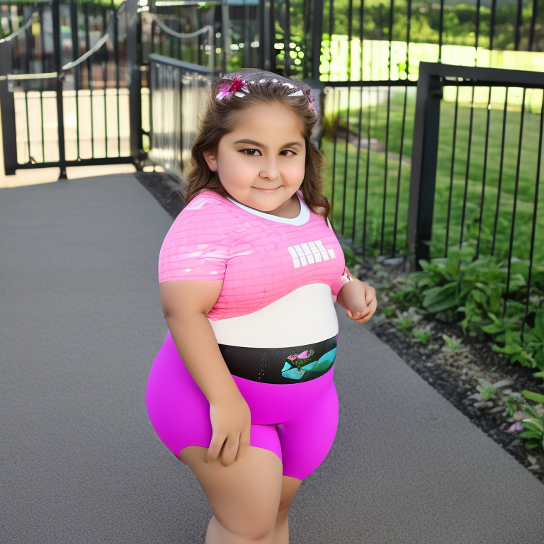 Stable Diffusion prompt: ((1 girl, elementary school girl...