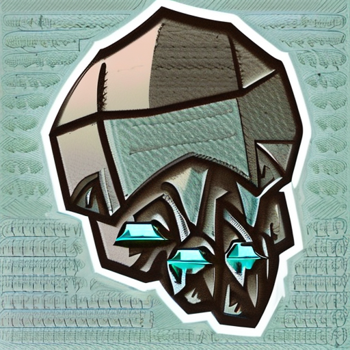 Stable Diffusion prompt: cell shaded logo with frozen Ger...