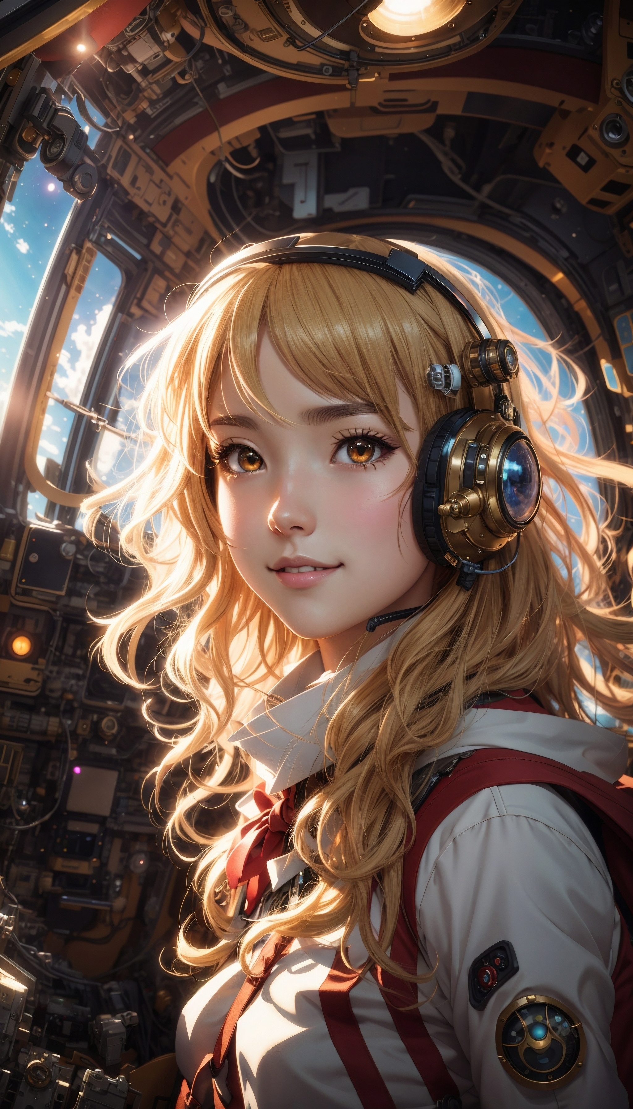 DreamShaper prompt: (masterpiece), selfie pose, (anime st...