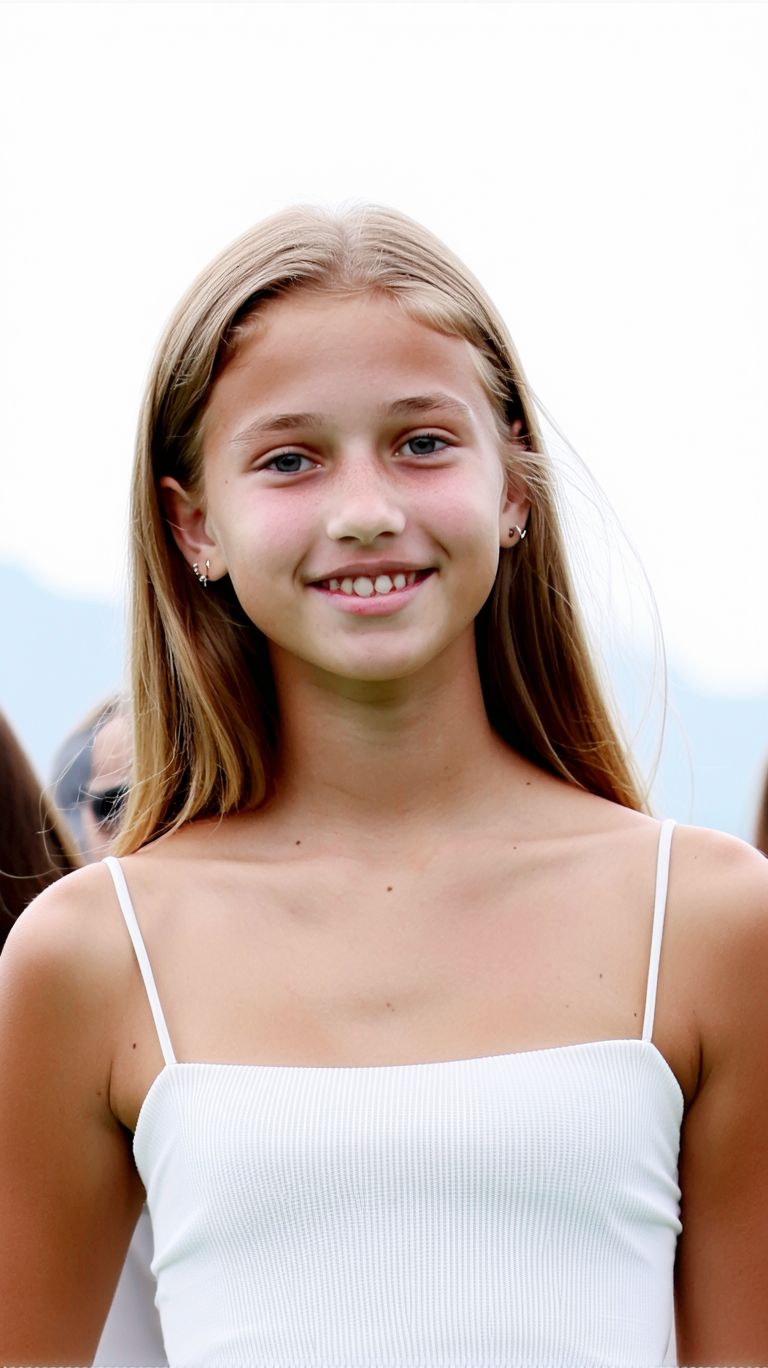 Stable Diffusion prompt: Tween Fitspiration-Modell), schl...