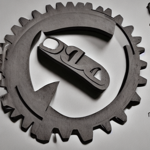 Stable Diffusion prompt: create a logo with the letter "D...