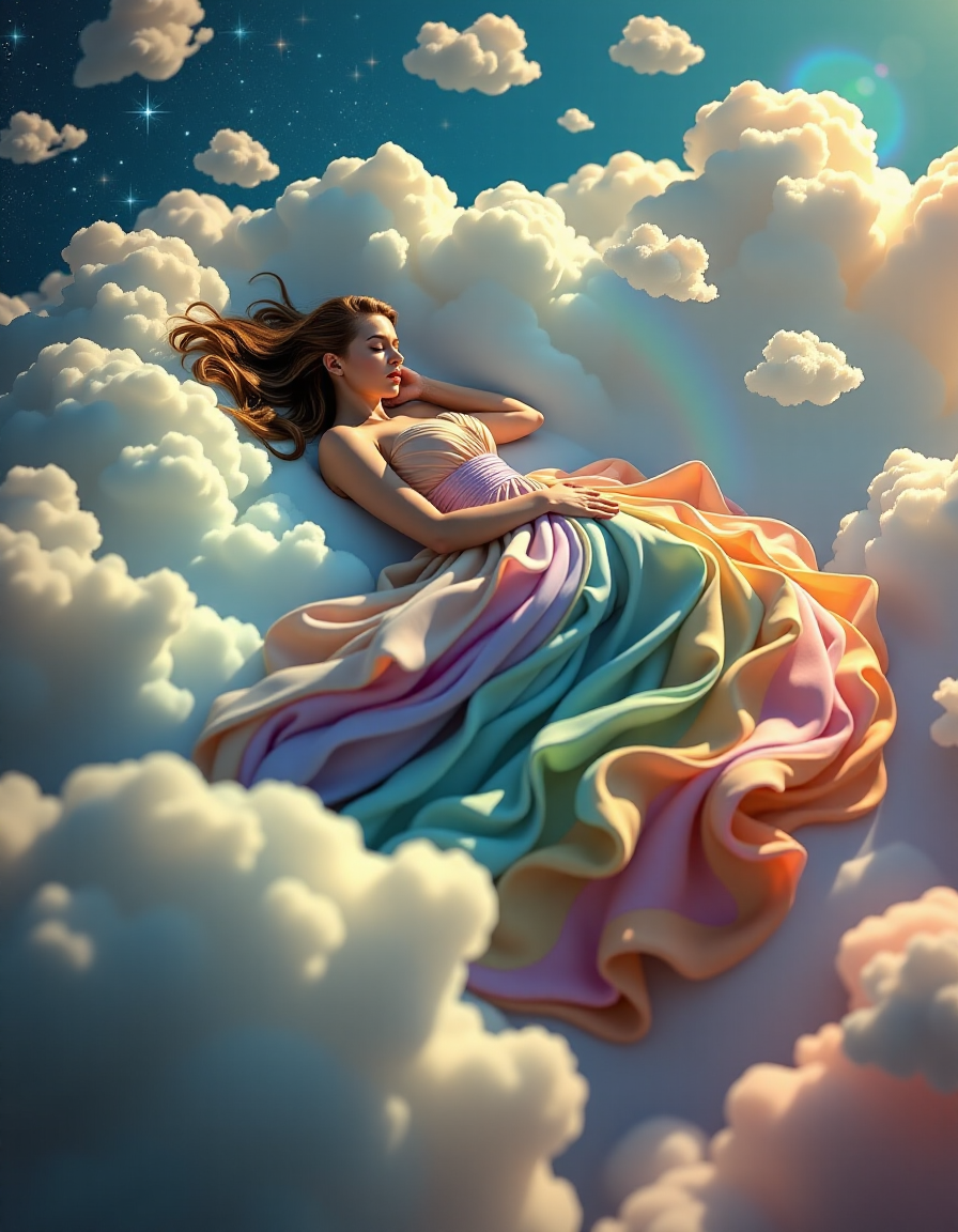 FLUX prompt: "Hyperrealistic: An enchanting beauty, seemi...