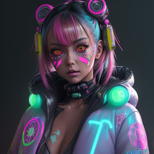 DreamShaper prompt: kawaii style {style Detailed body pai...