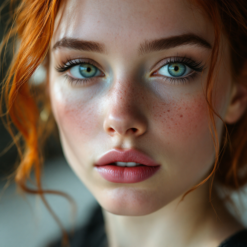 FLUX prompt: Photo of a ultra realistic close up (full fa...