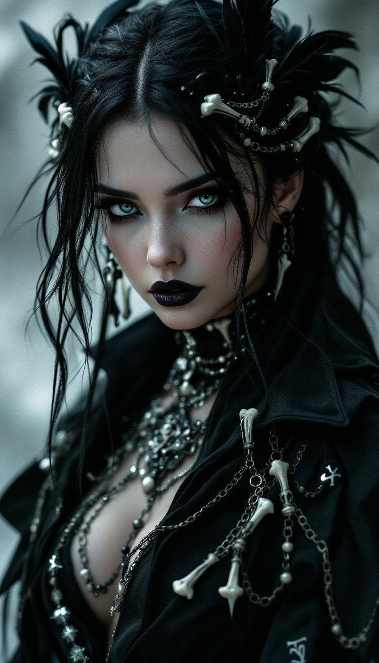 FLUX prompt: An ultra-realistic, full-body portrait of a ...