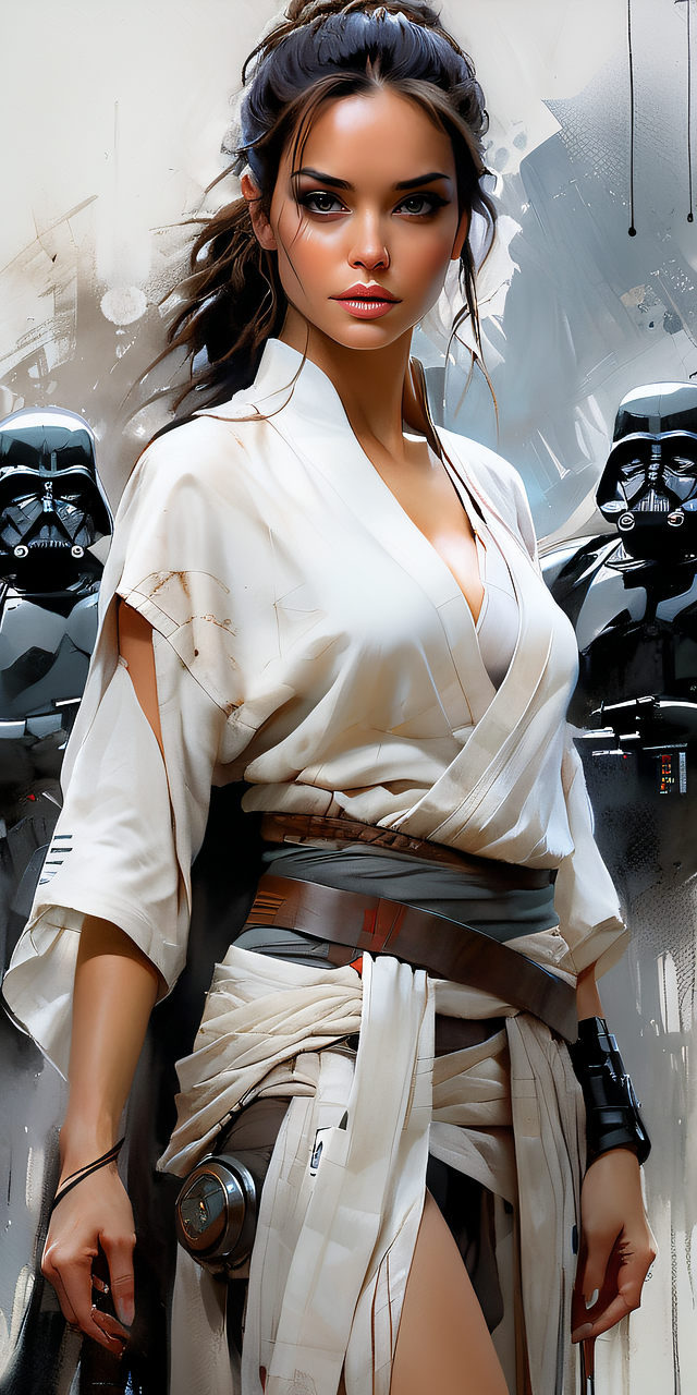 Stable Diffusion prompt: full body portrait of a gorgeous...