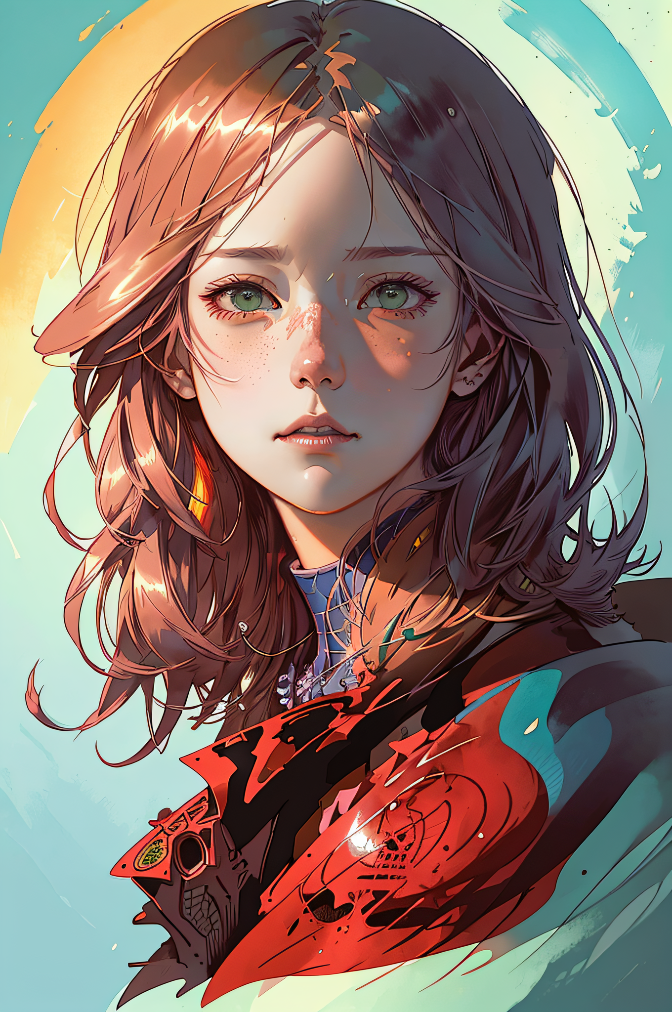 DreamShaper prompt: a study of cell shaded close portrait...