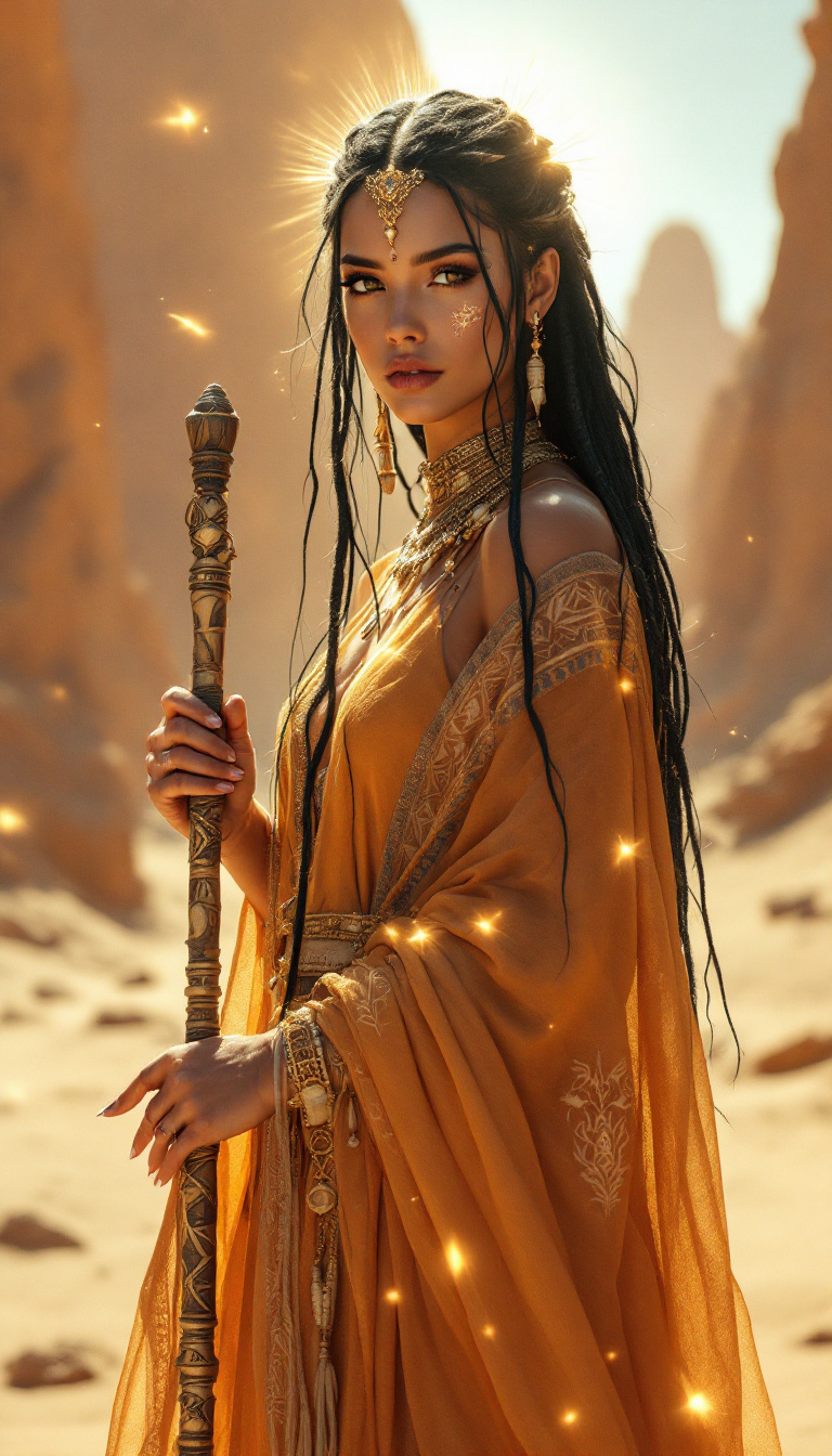 FLUX prompt: An ultra-realistic, full-body portrait of a ...