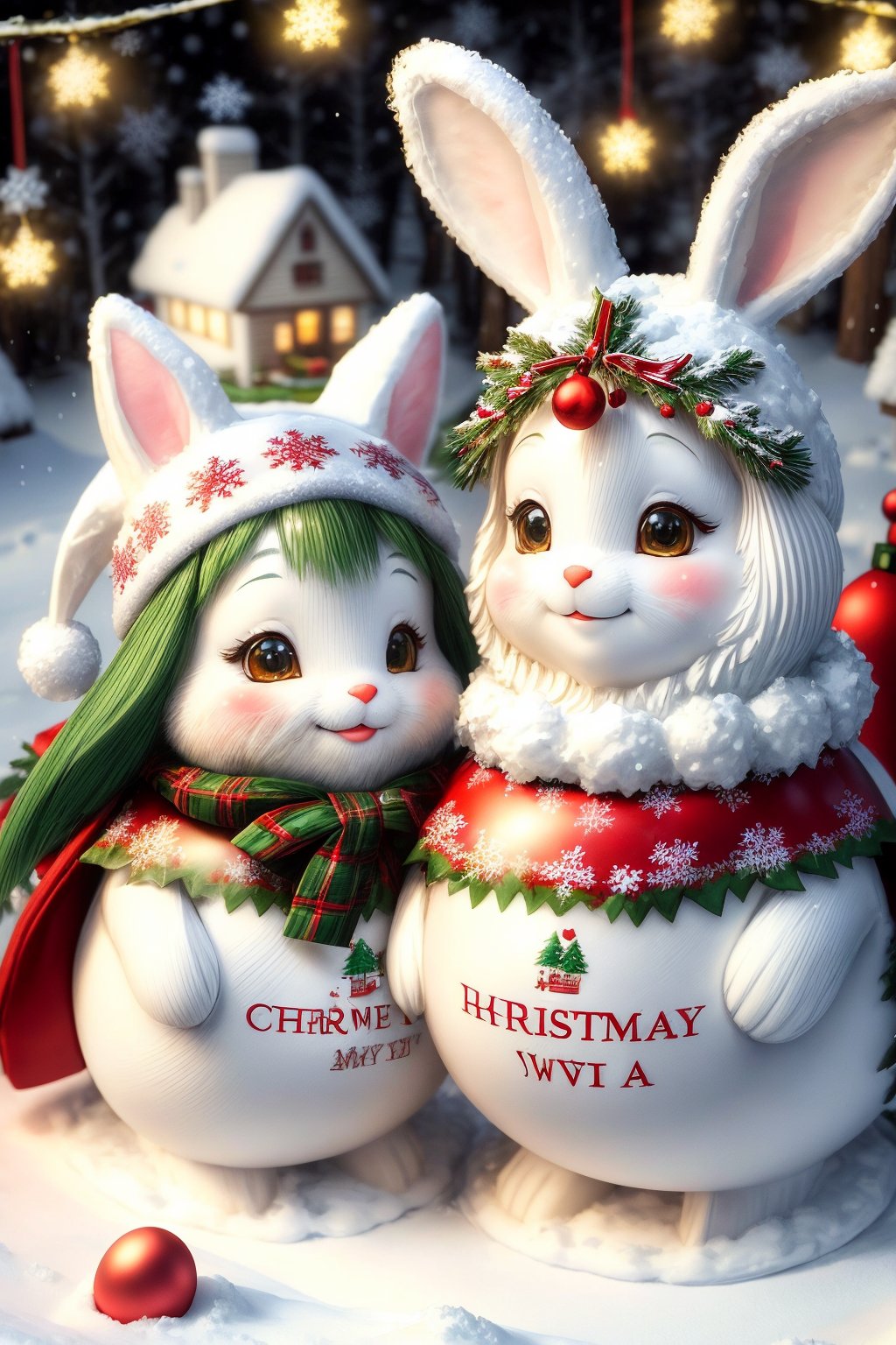 ReV Animated prompt: Background picture smiling CHRISTMAS...