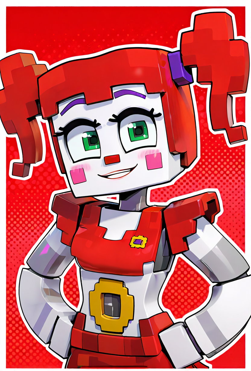 Circus Baby -- ZAMination Fazbear and Friends Minecraft / FNAF / Five ...