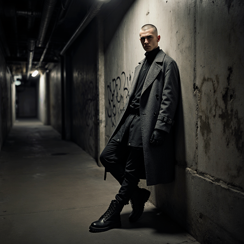 FLUX prompt: Ultra-realistic cinematic photo of a male mo...