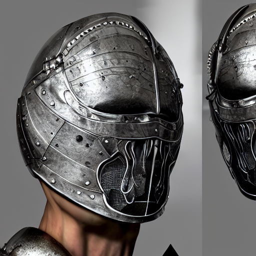 Stable Diffusion prompt: a close up of a person with knig...