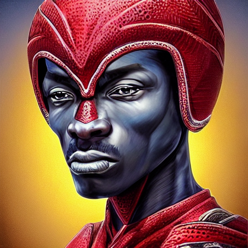 Stable Diffusion prompt: Hyper-realistic African male hyp...