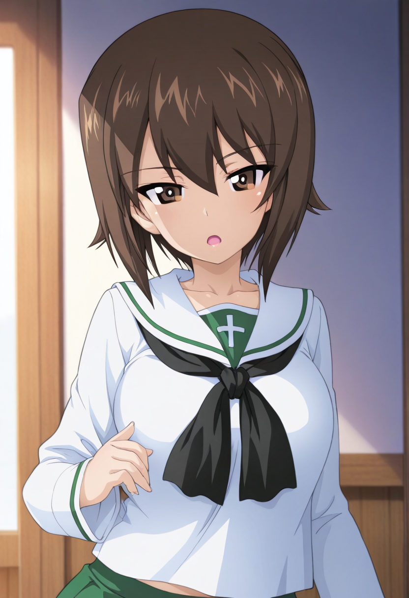 Best Nishizumi Maho | Girls und Panzer | ガールズ&パンツァ Models | PromptHero