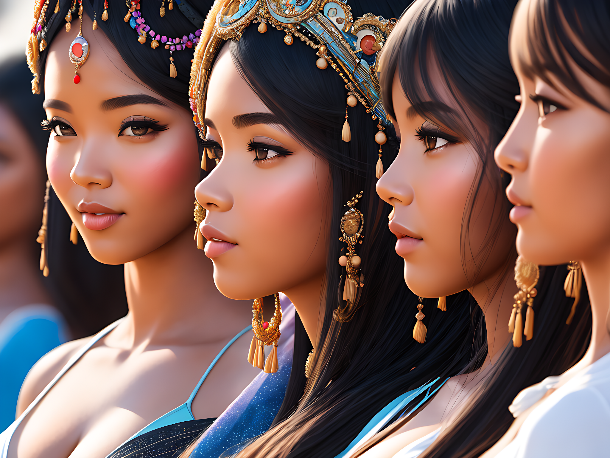 Stable Diffusion prompt: As the viewer takes in the detai...