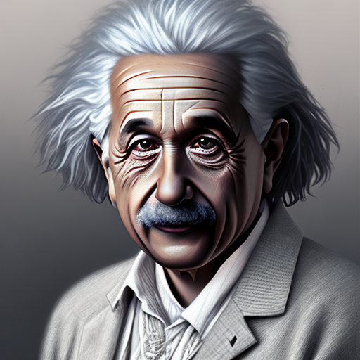 Openjourney prompt: albert einstein as a realistic fantas...