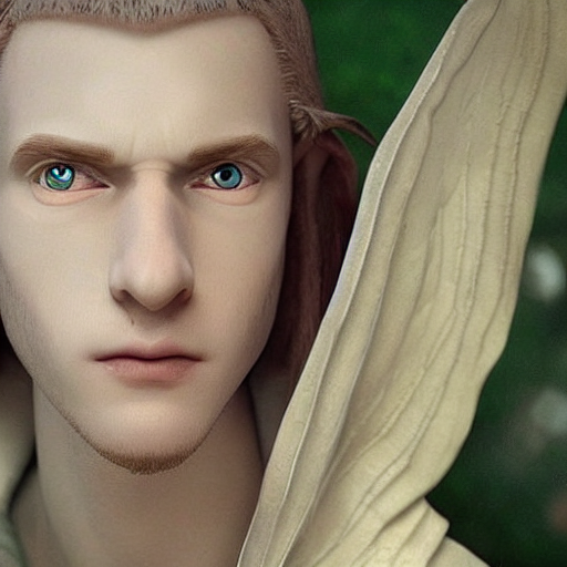 Stable Diffusion prompt: young white man, elf, fae, very ...