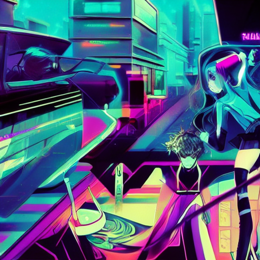 Stable Diffusion prompt: theme of the day :: synthwave-wa...