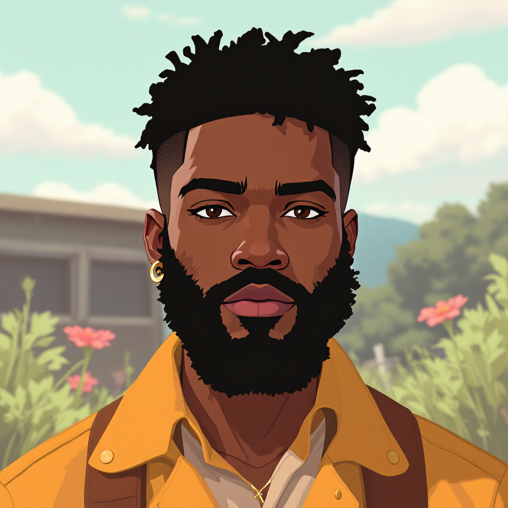 FLUX prompt: Character Design Prompt for "Dandadan" Char...