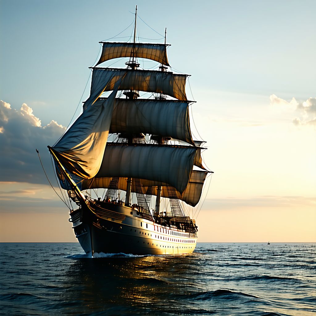 Stable Diffusion prompt: Photo of a ultra realistic saili...
