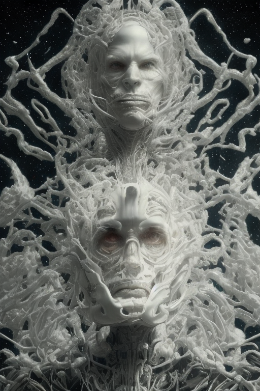 Openjourney prompt: olpntng style, space cowboy , tim bra...