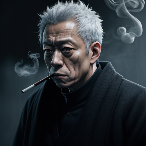 DreamShaper prompt: Satoru Gojo, Jujutsu Kaisen, A mid-ag...