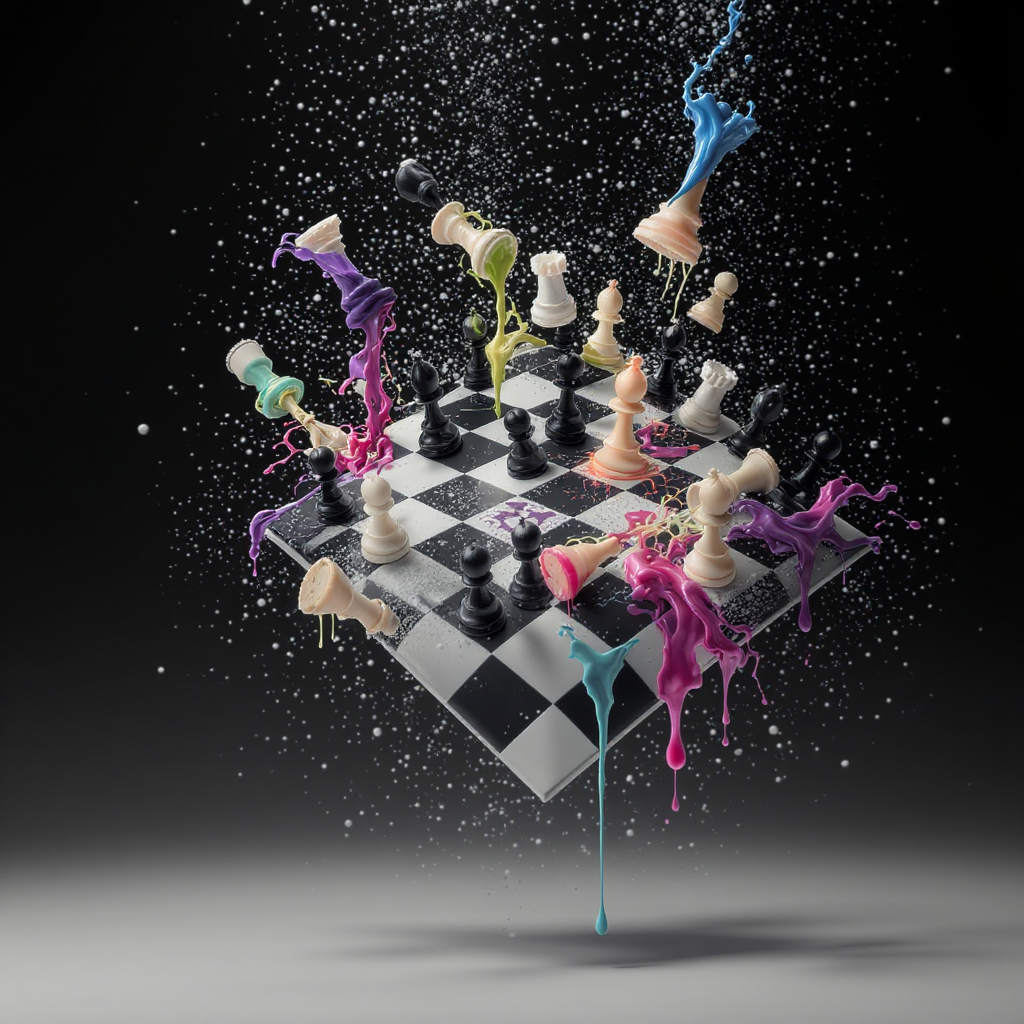 FLUX prompt: A hyper-realistic image of a floating black ...