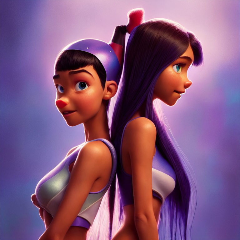 Stable Diffusion prompt: pixar movie still portrait photo...