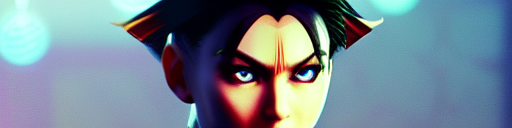 Stable Diffusion prompt: Street Fighter, 1980s sci-fi sty...