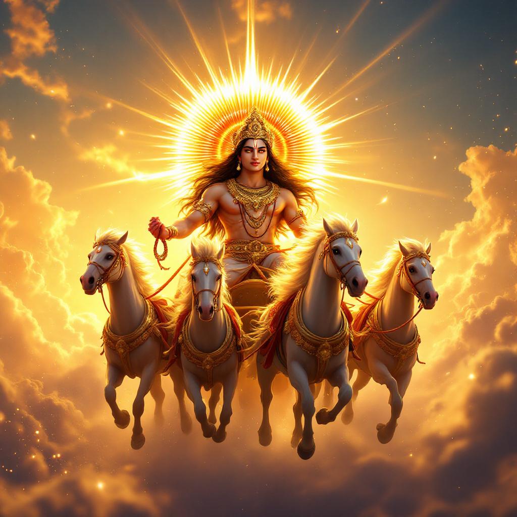 FLUX prompt: Create an ultra-realistic, divine cinematic portra...