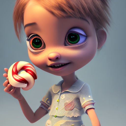 Openjourney prompt: beautifully lit 3d render clean octan...