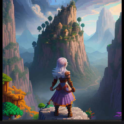 DreamShaper prompt: more like pixel art. high pixeleted p...