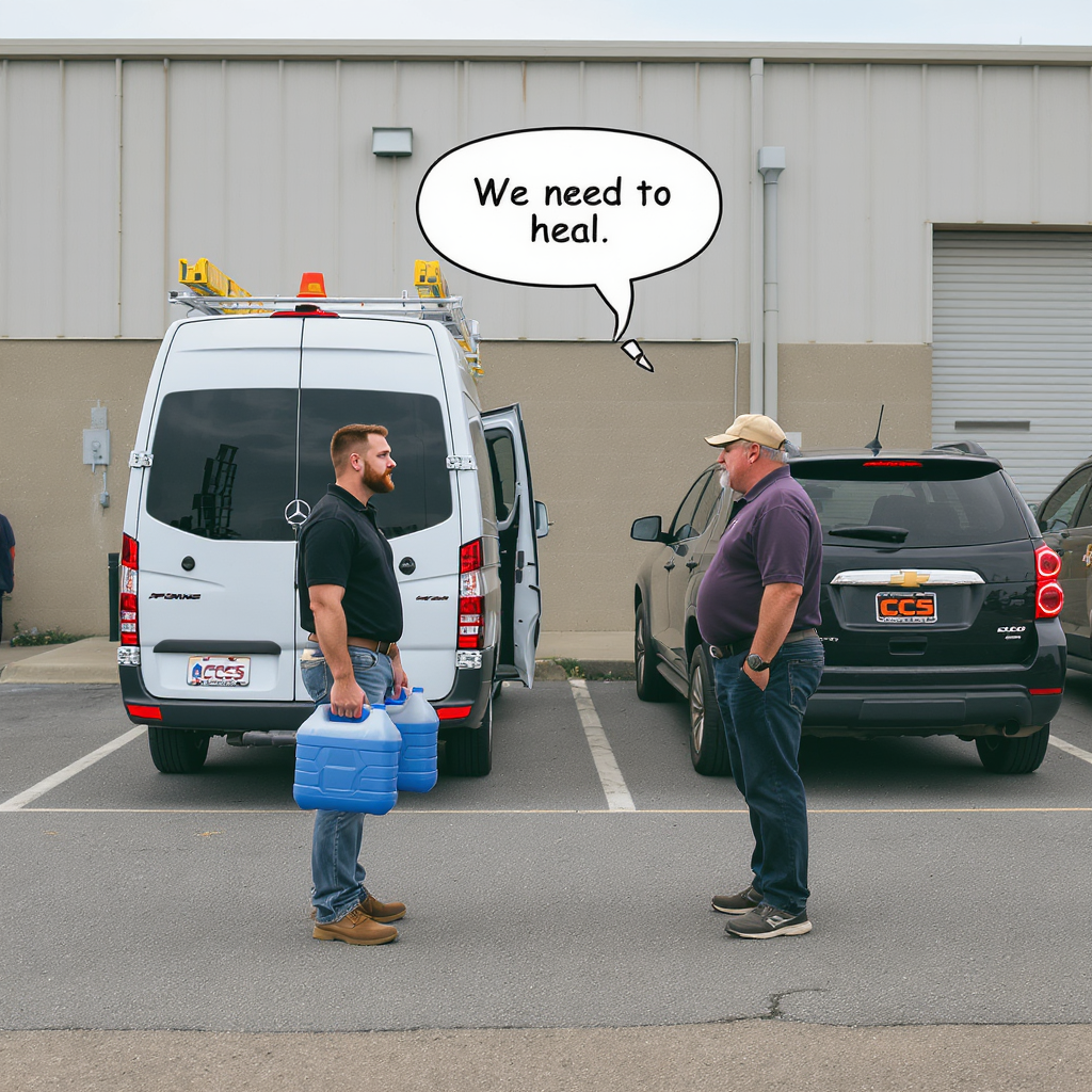 FLUX prompt: Ultra HD landscape photo, shot in an industr...