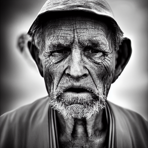 Stable Diffusion prompt: , , , , portrait photo of a 68 y...