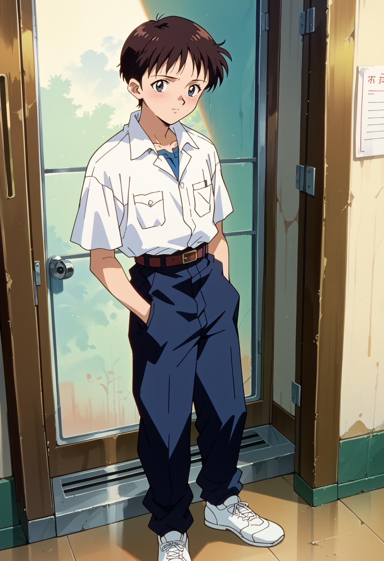 Shinji Ikari (碇シンジ), Third Child, Neon Genesis Evangelion (新世紀エヴァンゲリオン ...