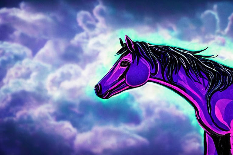 Stable Diffusion prompt: a full body stunning wild horse ...