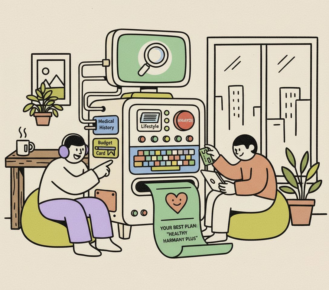 Nano Banana prompt: a ficticious machine that selects the...