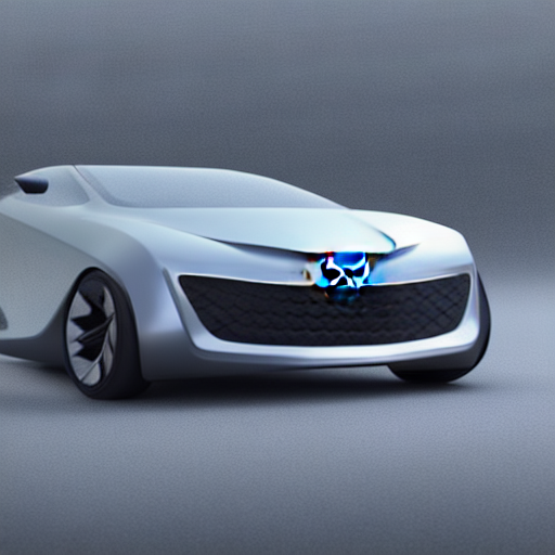 Stable Diffusion prompt: Hyundai angular concept car, 3d ...