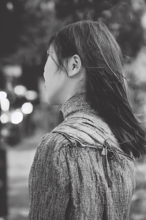 Stable Diffusion prompt: portrait photo of a asian girl m...