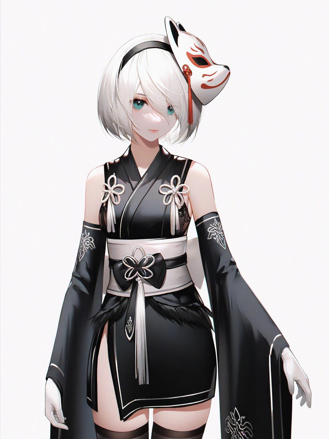 Nier - DLC outfit 2B (2 outfits) | DLC 2B - PONY | PromptHero